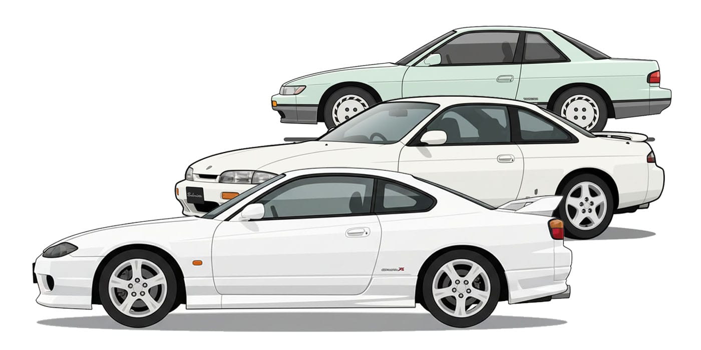 日産シルビア三姉妹占い｜S13･S14･S15星座で読む美の系譜